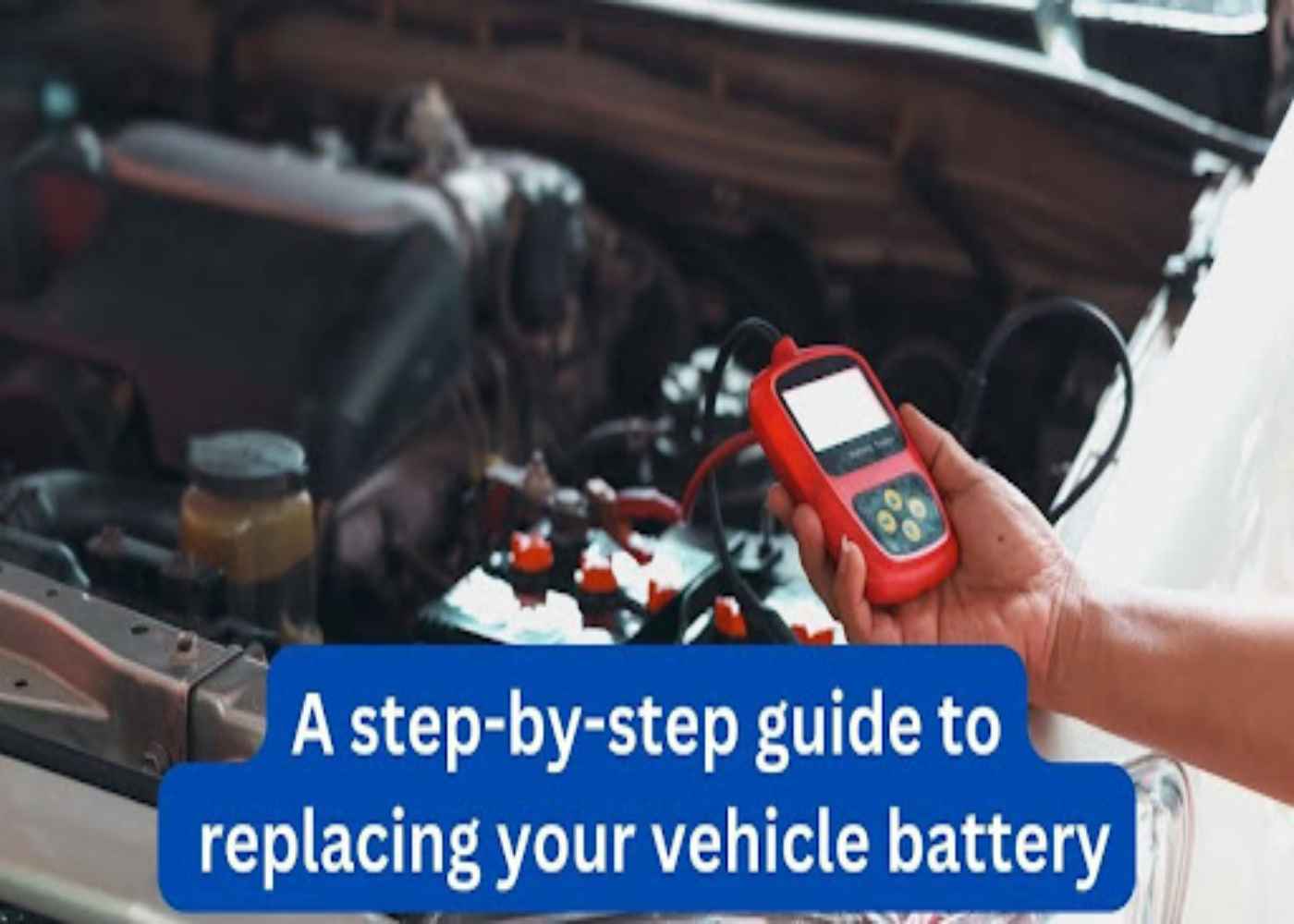 A step-by-step guide to replacing your vehicle battery
