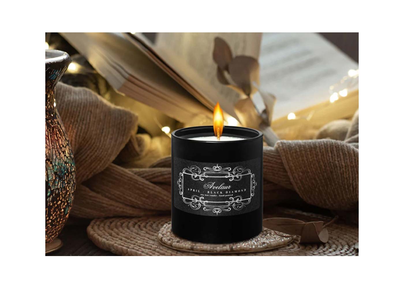 The Enchanting Glow: Gemstone Candles for Peace and Intuition