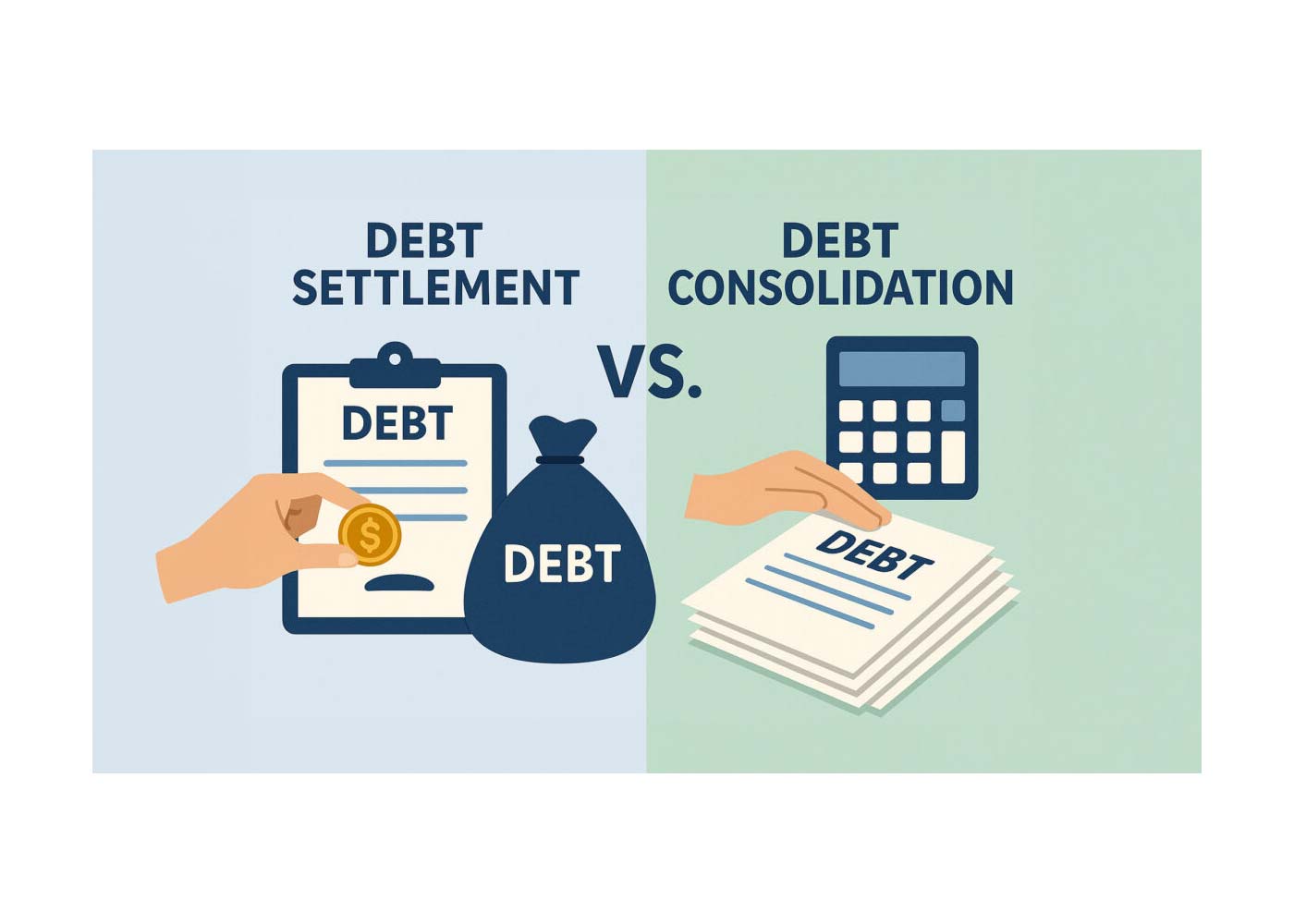 Understanding Debt Settlement and Debt Consolidation