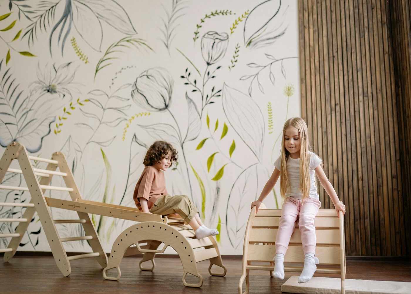 Visiting an Indoor Play Space for Toddlers